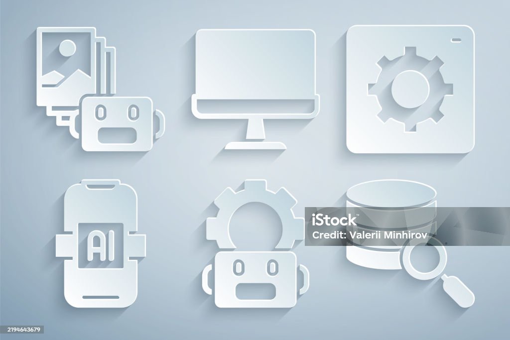 Set Robot Setting Computer Api Interface Artificial Intelligence Ai