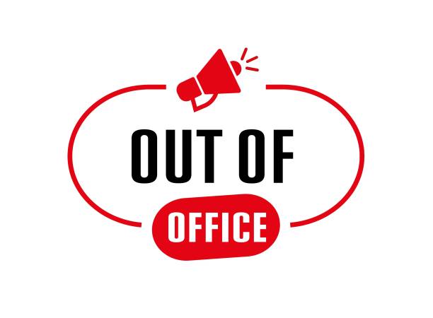 Out of office Clipart Vector PNG , SVG, EPS, PSD, AI