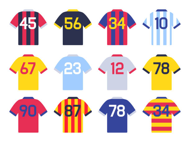 Sports team jersey Clipart Vector PNG , SVG, EPS, PSD, AI