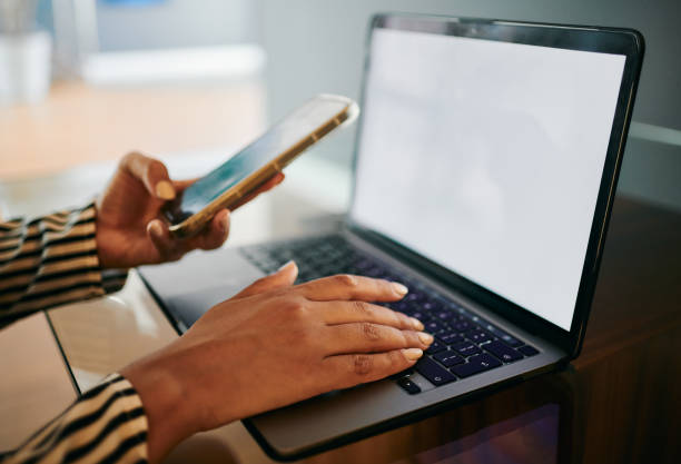 Free Stock Photo of Laptop Computer and Cell Phone Side by Side ...