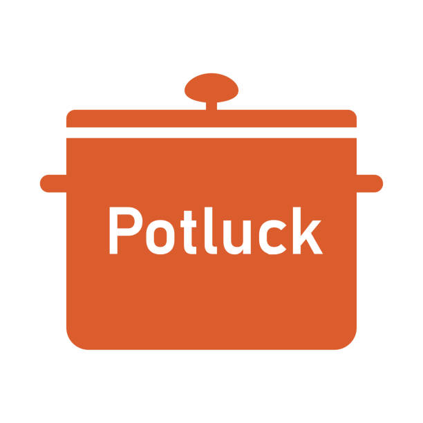 Potluck dinner Clipart Vector PNG , SVG, EPS, PSD, AI
