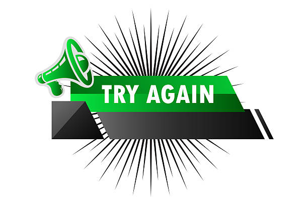 Try again Clipart Vector PNG , SVG, EPS, PSD, AI
