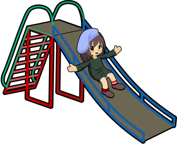70 Girl Going Down Stairs Stock Illustrations Royalty Free Vector