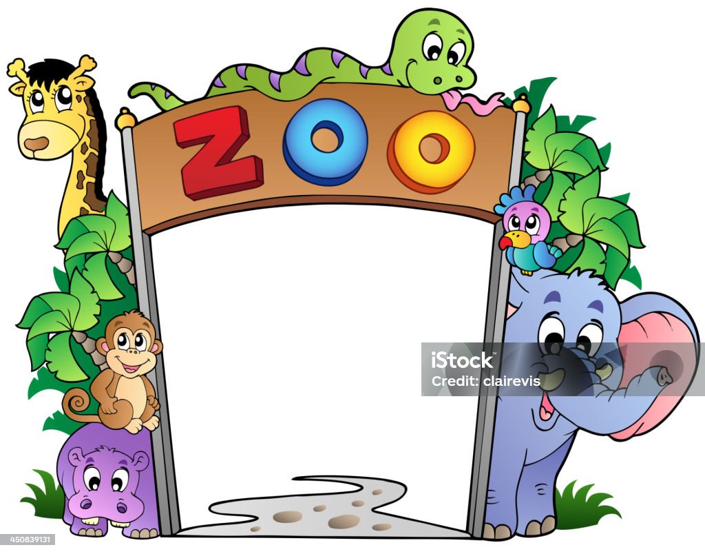 Pintu Masuk Kebun Binatang Dengan Berbagai Hewan Ilustrasi Stok - Unduh ... Pintu Masuk Kebun Binatang Dengan Berbagai Hewan Ilustrasi Stok - Unduh ...