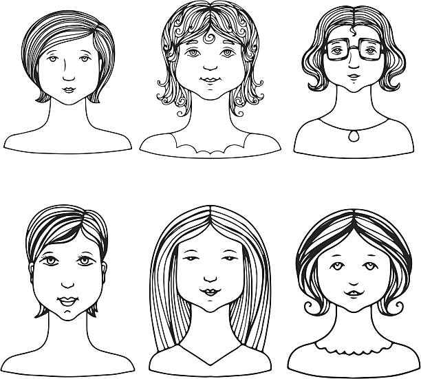 210 Beautiful Girl Wearing Glasses Silhouette Stock Illustrations Royalty Free Vector Graphics