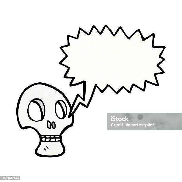 Shrieking 스컬 말풍선이 있는 거친에 대한 스톡 벡터 아트 및 기타 이미지 거친 귀여운 그리기 Istock