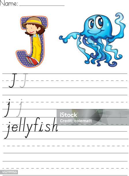Alphabet Worksheet向量圖形及更多串字圖片 串字 兒童 切斷 Istock