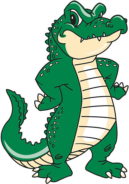 Angry alligator Clipart Vector PNG , SVG, EPS, PSD, AI