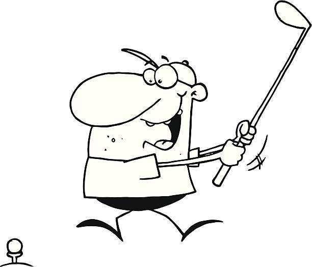 150 Funny Golf Cartoons Pictures Illustrations Royalty Free Vector