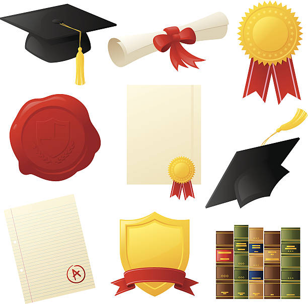 Gold Graduation Tassel Clip Art