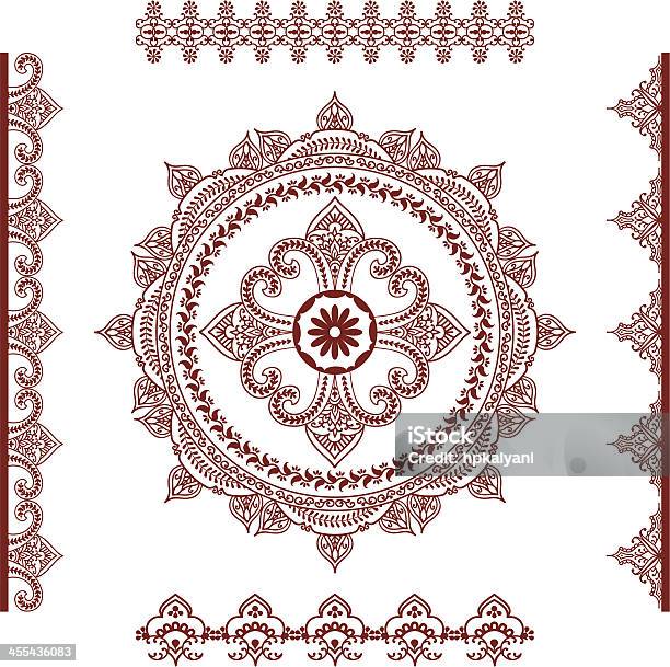 Mehndi 만다라 및 하일랜드 만다라에 대한 스톡 벡터 아트 및 기타 이미지 만다라 갈색 인도 문화 Istock