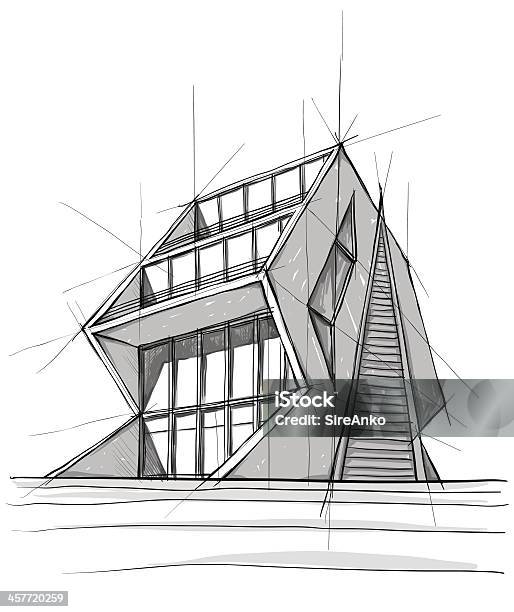 Architecture向量圖形及更多住宅區圖片 住宅區 住宅建築 創作性 Istock