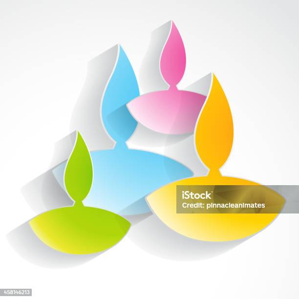 Coloful Diwali 디자인식 0명에 대한 스톡 벡터 아트 및 기타 이미지 0명 기도하기 다중 색상 Istock