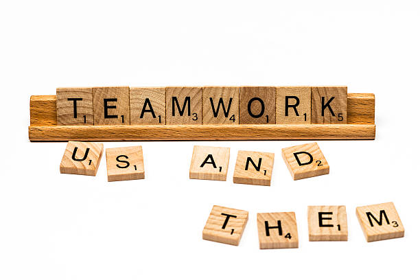 Free Stock Photo of Scrabble tiles forming the word Teamwork on a stand ...