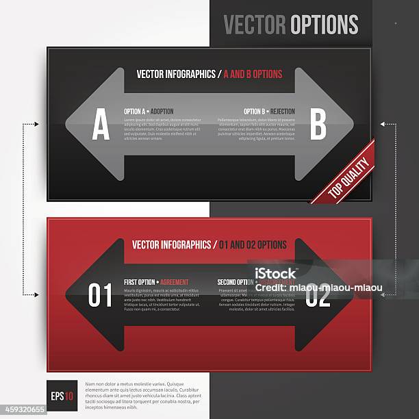 Vector Infographics Abstract Banner Template Design Stock Illustration