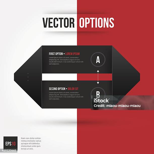 Vector Infographics Abstract Banner Template Design Stock Illustration