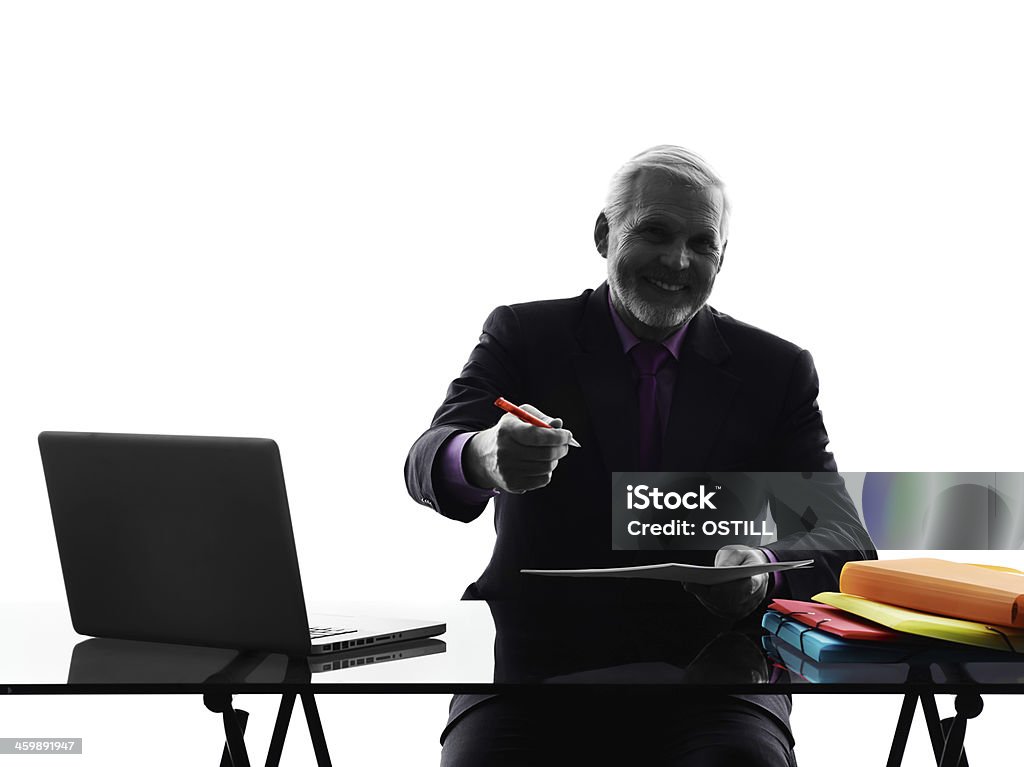 Senior Business Man Contract Signing Proposal Silhouette Stock Photo ... Senior Business Man Contract Signing Proposal Silhouette Stock Photo ...