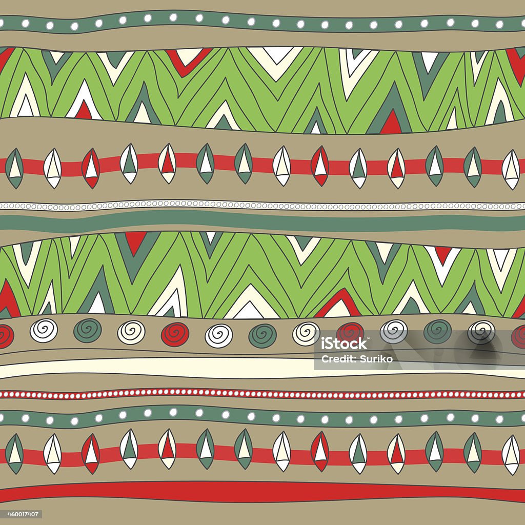 Tribal Pattern Stock Illustration Download Image Now Abstract