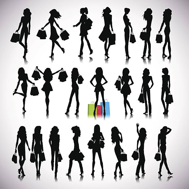 3000 Black Woman Shopping Beauty Stock Illustrations Royalty Free Vector Graphics And Clip Art
