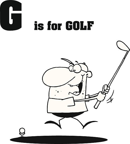 150 Funny Golf Cartoons Pictures Stock Illustrations Royalty Free