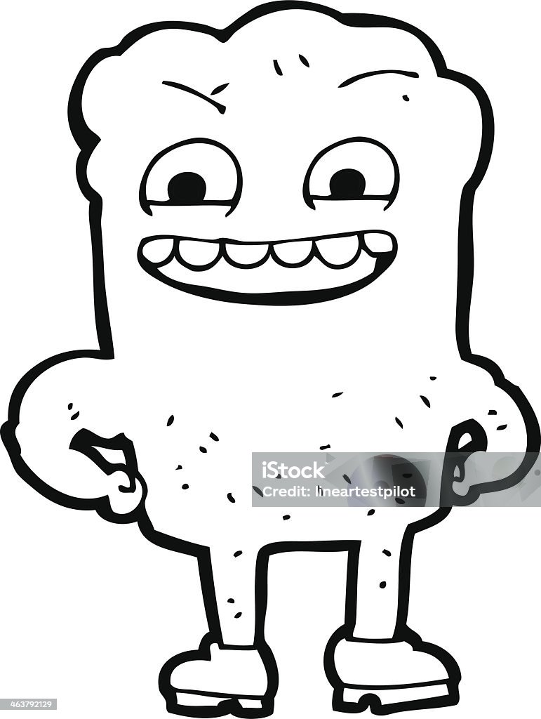 Cartoon Happy Tooth Stock Illustration Download Image Now Bizarre