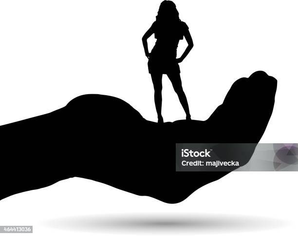 Ilustración De Vector Silueta De Una Mujer Y Más Vectores Libres De