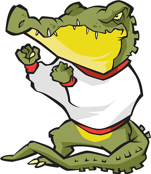 [90] Angry alligator Clipart Vector PNG , SVG, EPS, PSD, AI
