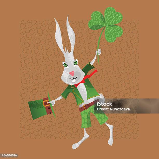 Kelinci Dengan Setelan Leprechaun Hari St Patrick Kartu Ucapan ... Kelinci Dengan Setelan Leprechaun Hari St Patrick Kartu Ucapan ...