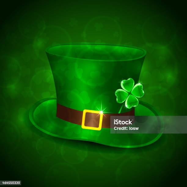 Green Leprechauns Hat Stock Illustration Download Image Now 2015