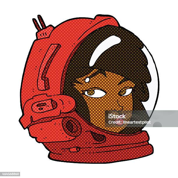 Comic 말풍선이 있는 여성 Astronaut 2015년에 대한 스톡 벡터 아트 및 기타 이미지 2015년 귀여운