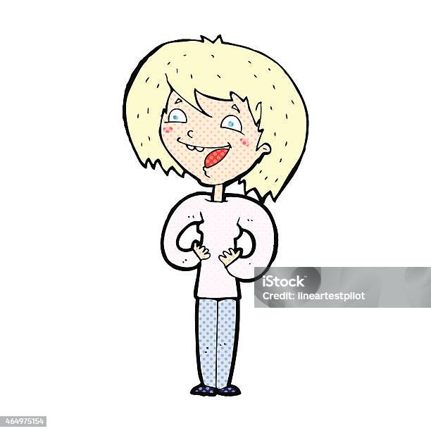 Comic 말풍선이 있는 흥분된다 여자 2015년에 대한 스톡 벡터 아트 및 기타 이미지 2015년 낙서 드로잉 만화책
