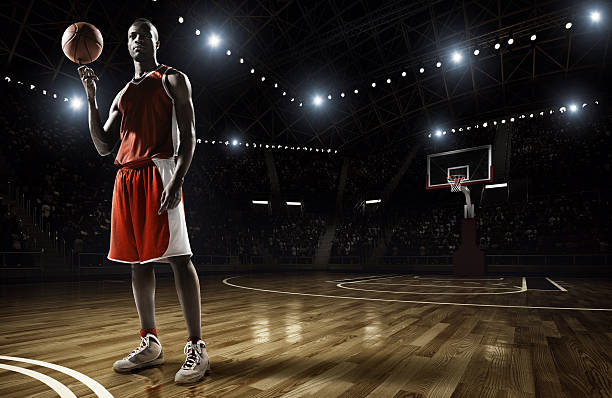 Free Stock Photo of Man Standing on Top of Basketball Court | Download ...