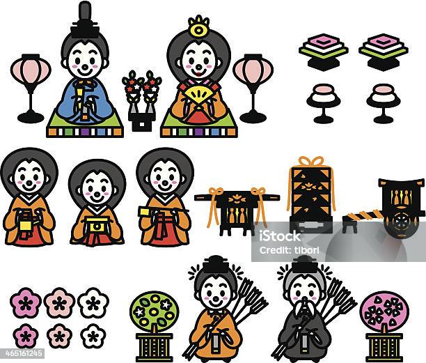 Hinamatsuri Dolls패스티발 일본 Hinamatsuri에 대한 스톡 벡터 아트 및 기타 이미지