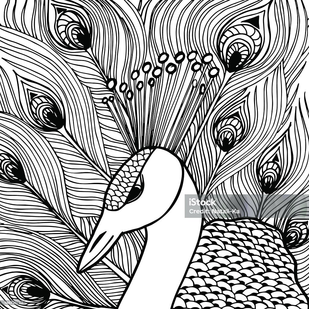 Decorative Ornamental Peacock Stock Illustration Download Image Now