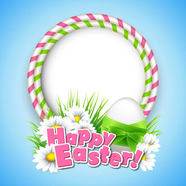 Happy Easter Border Clipart