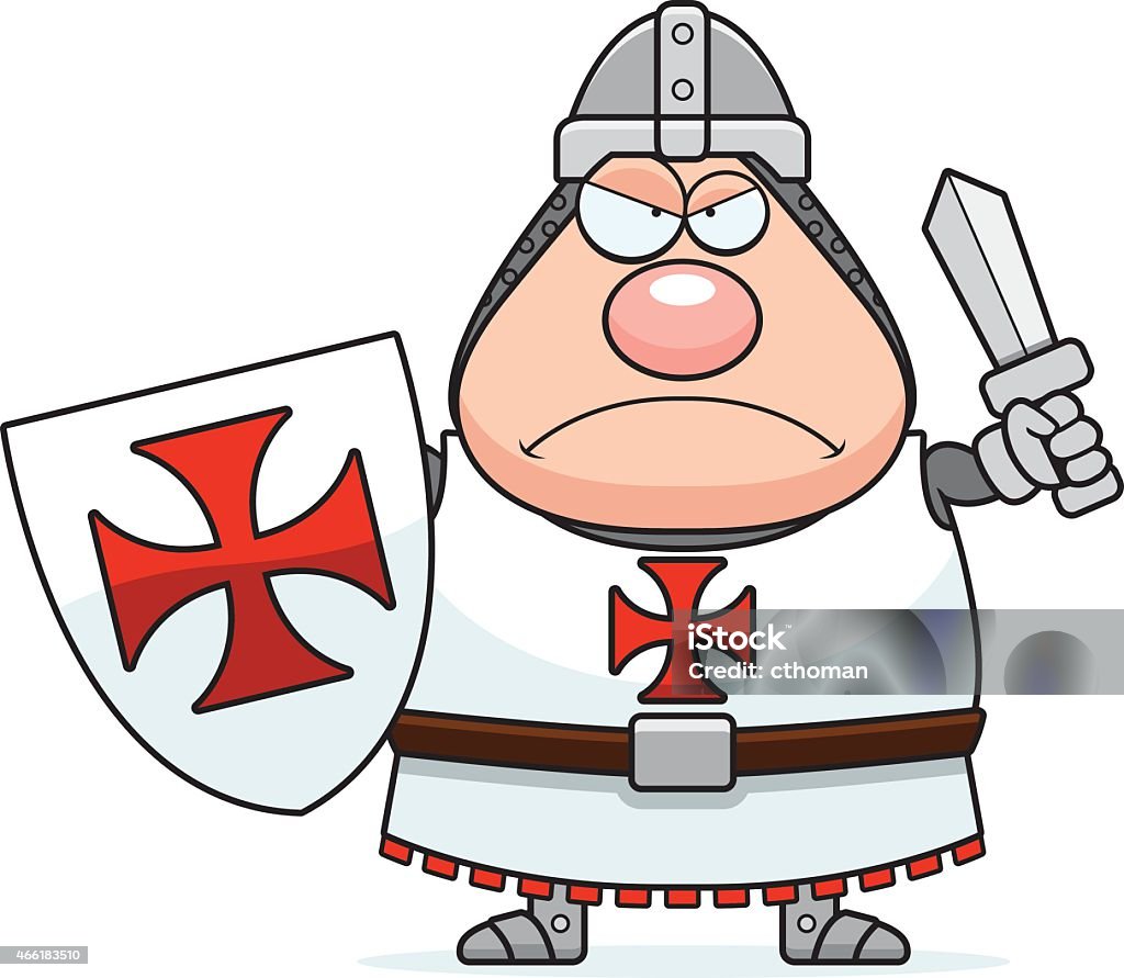 Angry 말풍선이 있는 Templar 2015년에 대한 스톡 벡터 아트 및 기타 이미지 2015년 The Crusades