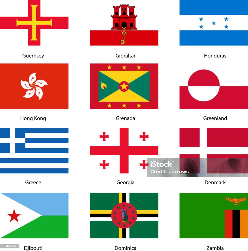 Ilustración de Conjunto De Banderas De Estados Soberanos Mundo y más ... Ilustración de Conjunto De Banderas De Estados Soberanos Mundo y más ...