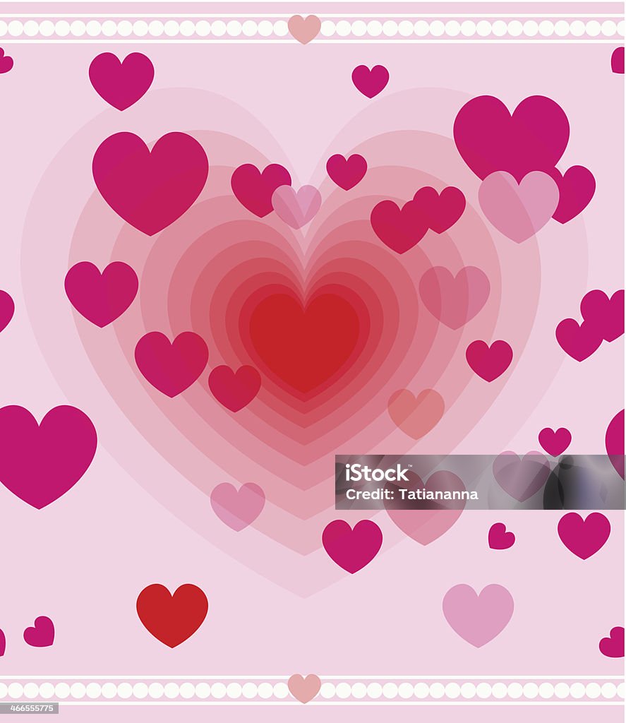 Valentine Day Greeting Card Vector Stock Illustration Download Image