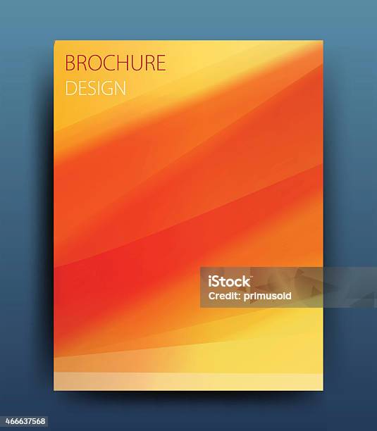 Vector Business Flyer Template Or Corporate Banner Design向量圖形及更多2015年圖片