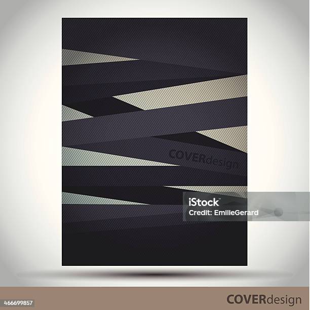 Brosur Vektor Selebaran Templat Desain Sampul Dengan Garis Gris