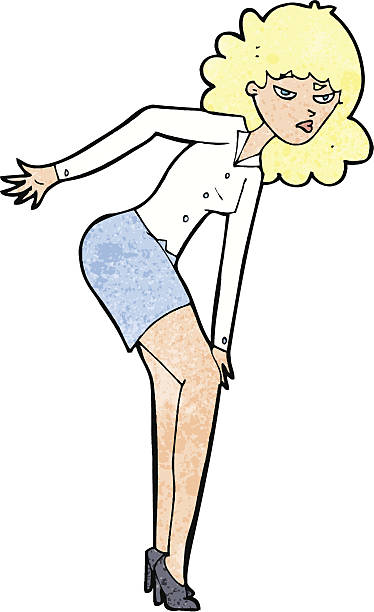 490 Drawing Of Woman Bending Down Stock Illustrations Royalty Free