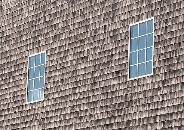 Free Stock Photo of Traditional house window with wooden shingle ...