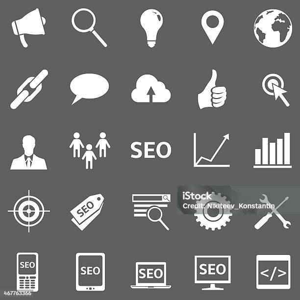 Seo 아이콘 벡터 세트 2015년에 대한 스톡 벡터 아트 및 기타 이미지 2015년 개선 검색 Istock