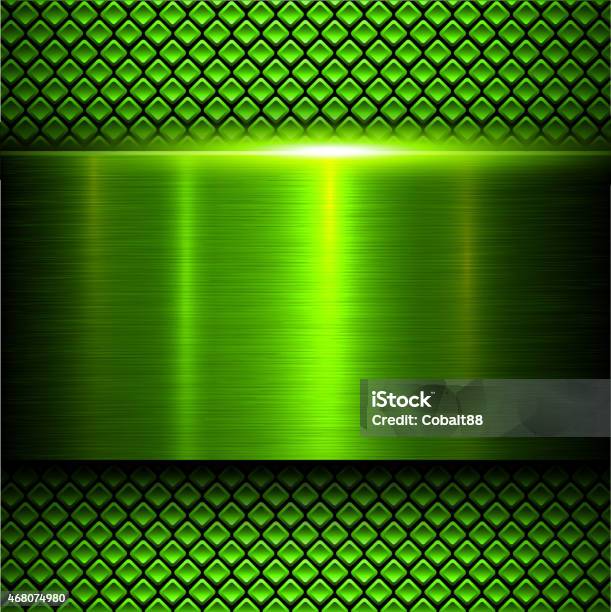 Background Green Metal Texture向量圖形及更多2015年圖片 2015年 不銹鋼 具有特定質地 Istock