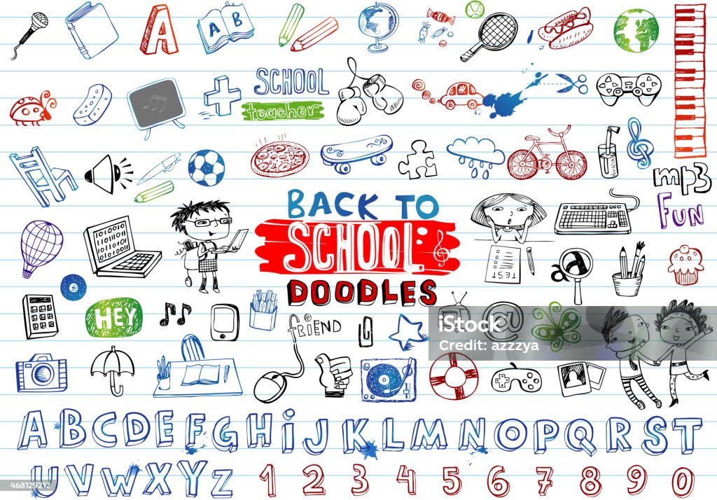 School Doodles Vector Set Stock Illustration - Download Image Now ... School Doodles Vector Set Stock Illustration - Download Image Now ...