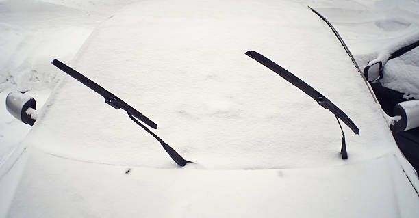 Free Stock Photo of Close Up of Car Hood Covered in Snow | Download ...