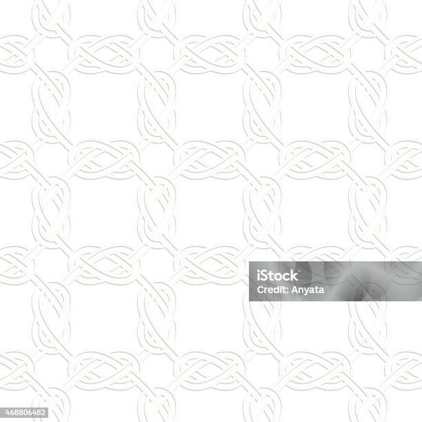 3d Square Interlocking Ornament Stock Illustration Download Image Now