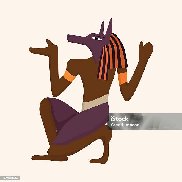 Pharaoh Theme Elements Vector Eps Stock Illustration Download Image