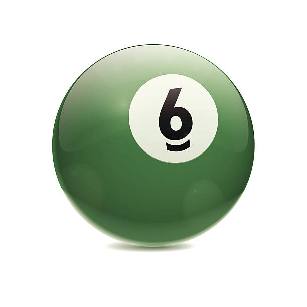 Download Pool Ball, Number 6, Sphere. Royalty-Free Vector Graphic - Pixabay