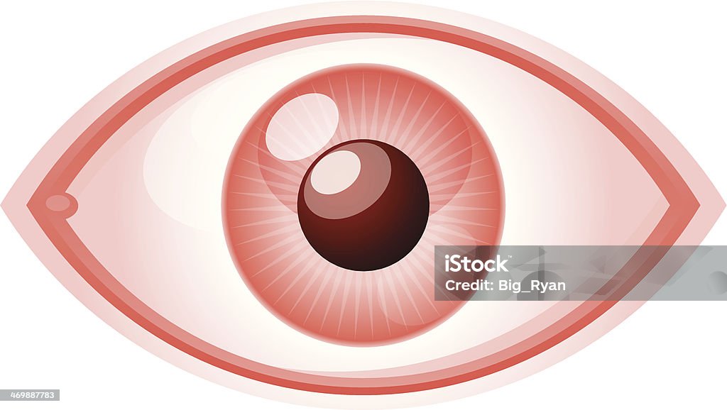 Ilustración De Icono De Ojos Rosa Y Más Vectores Libres De Derechos De